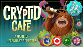 Cryptid Café - Crowdfunding Nerds